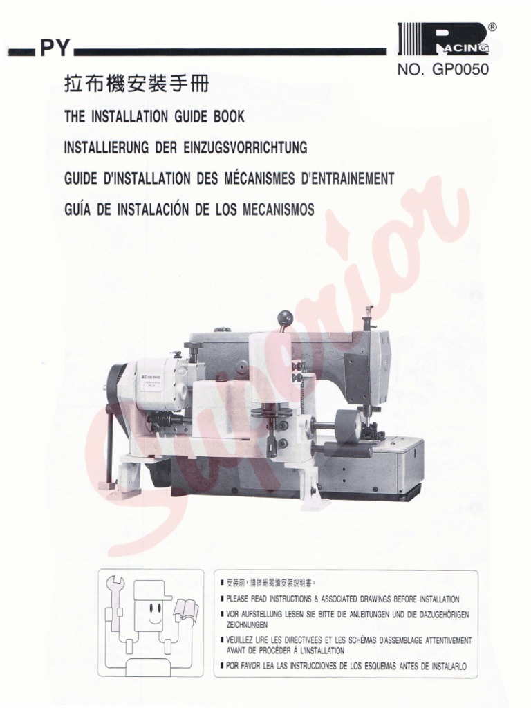 The Installation Guide Book Installierung Der Einzugsvorrichtung Guide ...