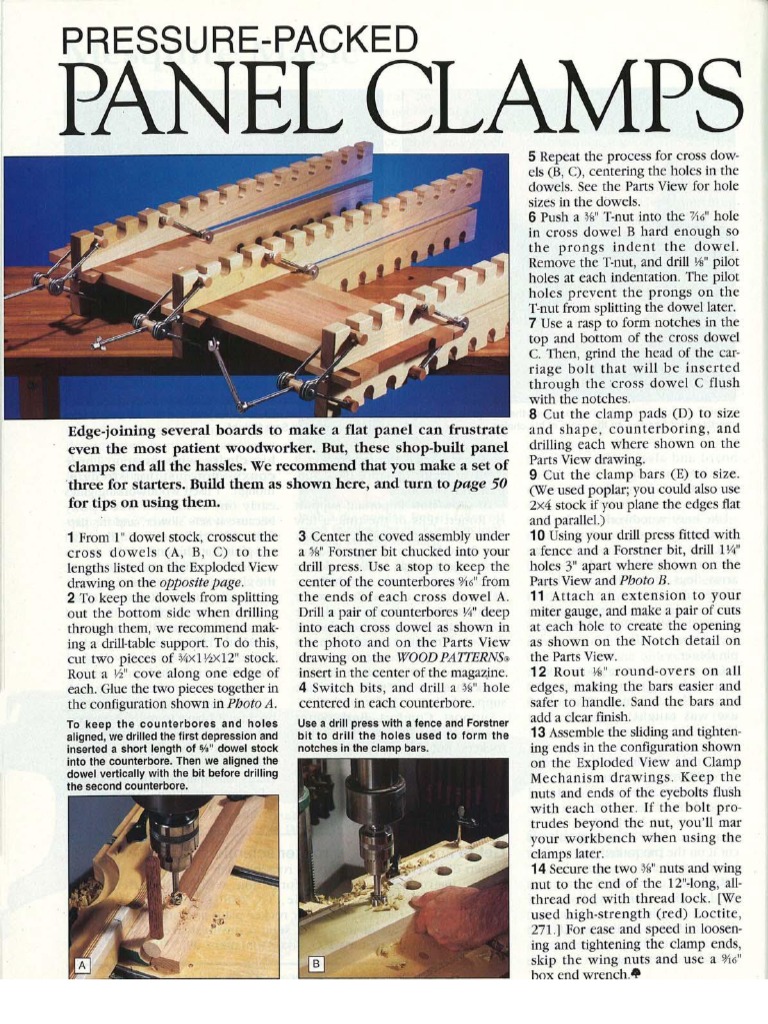 Four-Way Clamps | PDF | Industrial Processes | Tools