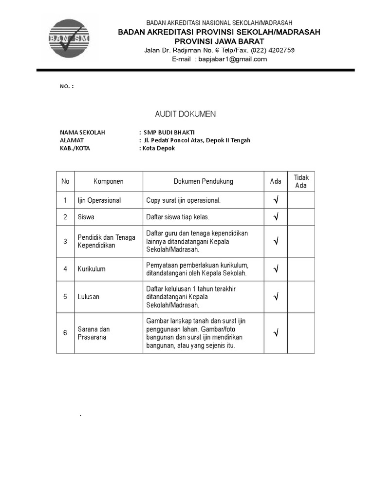 Audit Dokumen | PDF