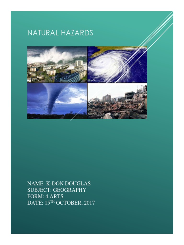 Natural Hazards. | PDF | Natural Hazards | Hazards