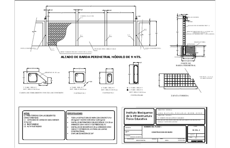 Barda Perimetral | PDF