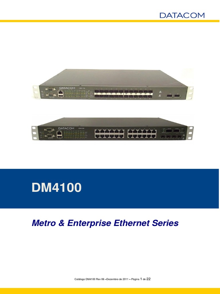 DM4100 Switches Conciso Guia | PDF | Comutação de etiquetas ...