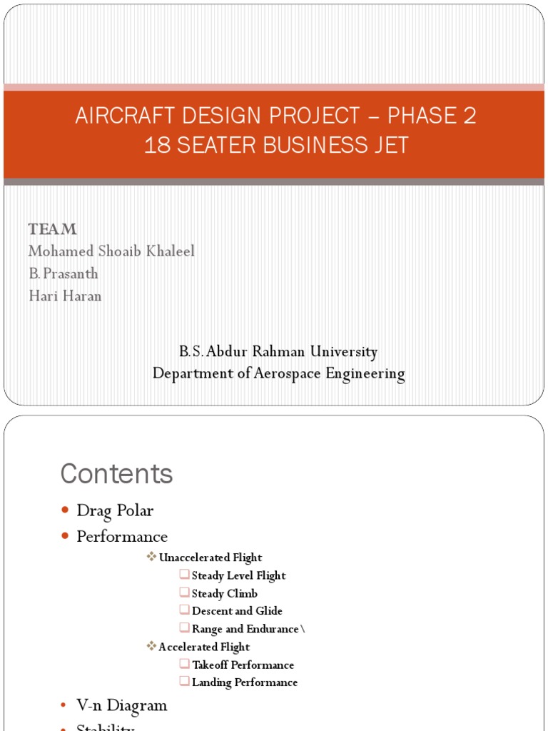 Aircraft Design Project - Phase 2 | PDF | Flap (Aeronautics) | Lift (Force)