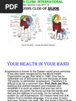 Sujok Therapy Points Chart | PDF | Menstruation | Yin And Yang