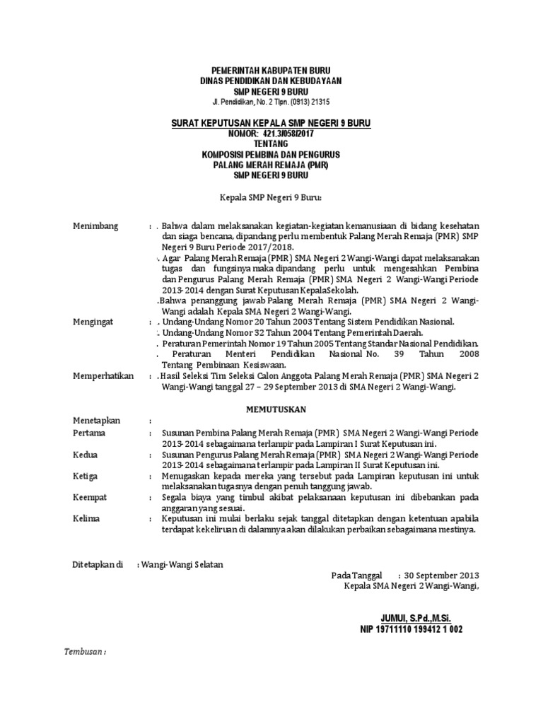 PMR SMP 9 Buru | PDF