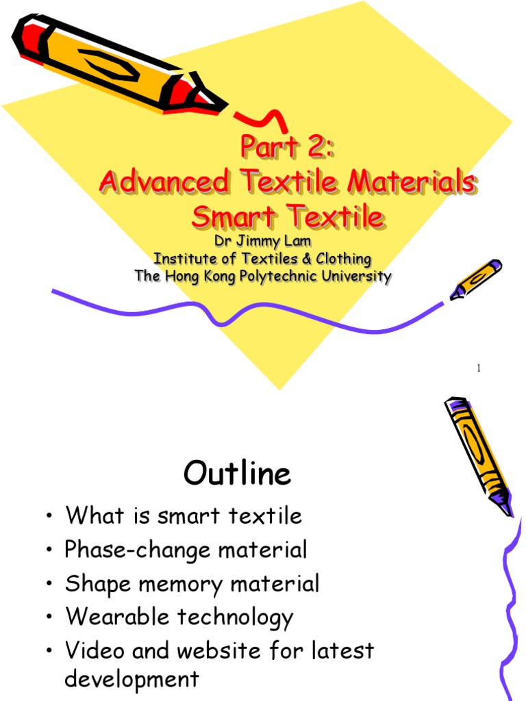 Advanced Textile Materials | PDF | E Textiles | Shape Memory Alloy