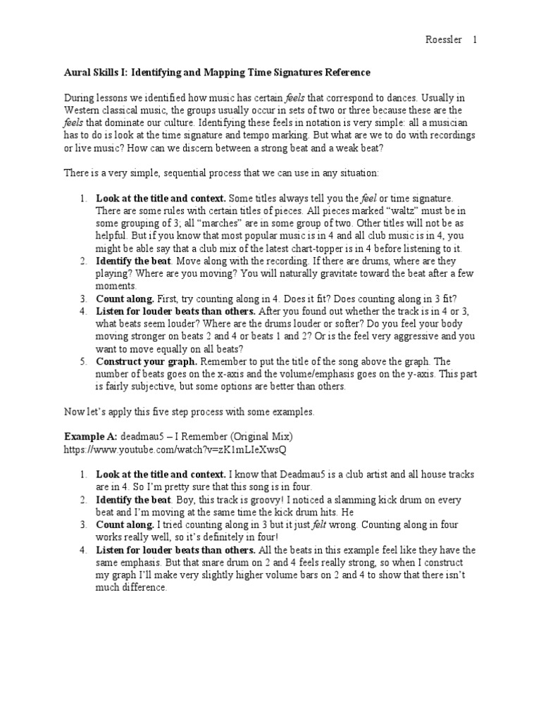 Aural Skills Reference | PDF | Performing Arts | Musical Forms