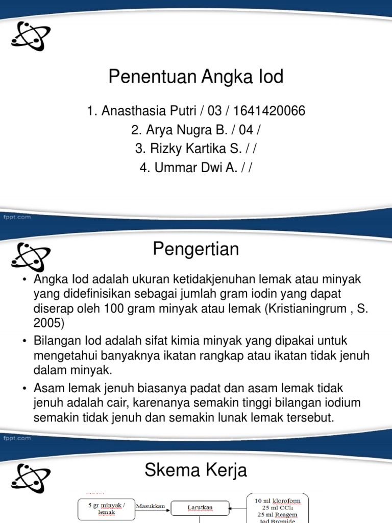 Penentuan Angka Iod pada Minyak | PDF