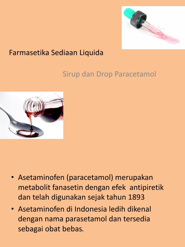 Liquid PCT Drop Dan Sirup | PDF