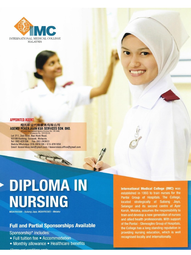 IMC Nursing Course Brochure | PDF