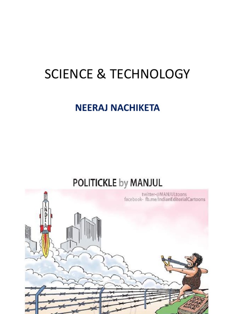 PT365 (2017) Science and Technology Neeraj Nachiketa Sir Slides ...