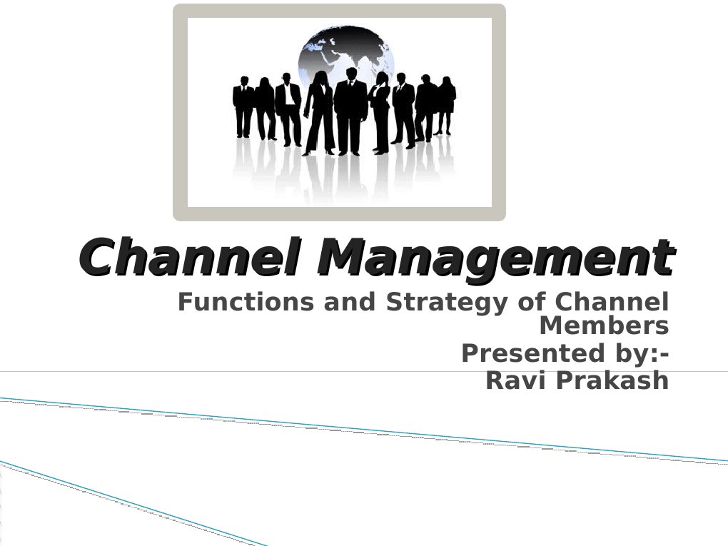 Channel Management | PDF
