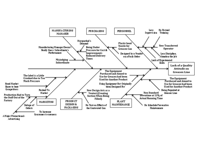 Fishbone Diagram | PDF | Production And Manufacturing | Business Economics