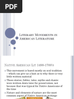 Literary Periods in American Literature | PDF | Romanticism
