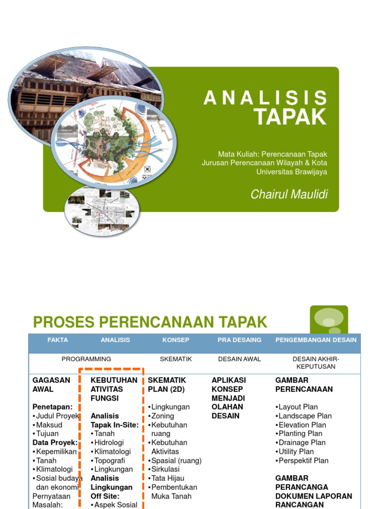 Analisis Tapak | PDF