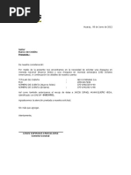 Modelo de Solicitud Chequeras Banco Nación Perú | PDF | Finanzas y dinero
