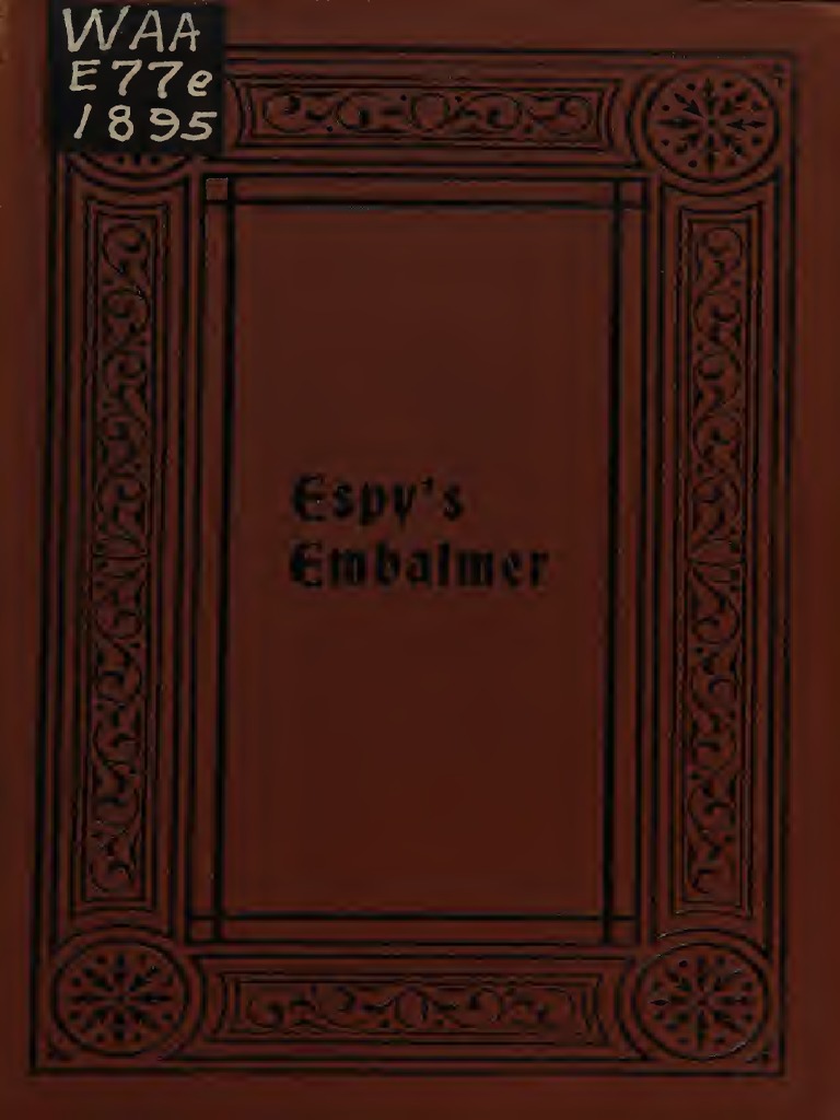 Espys Embalmer 1895 | PDF | Heart Valve | Atrium (Heart)