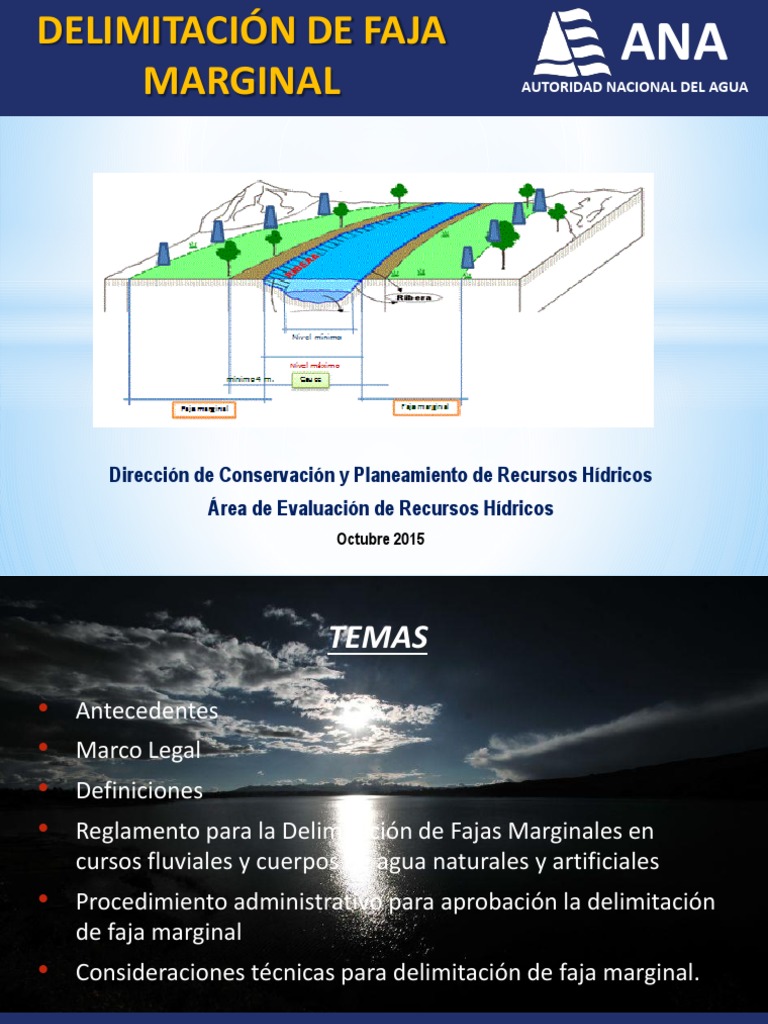Faja Marginal 2015 - Presentación - PPTX (Reparado) | PDF | Topografía ...