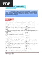 Lesson Plan TLE | PDF | Sewing | Sewing Machine