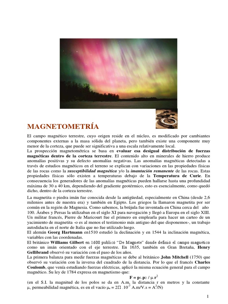 Metodo Magnetico | PDF | Campo magnético de la tierra | Tierra