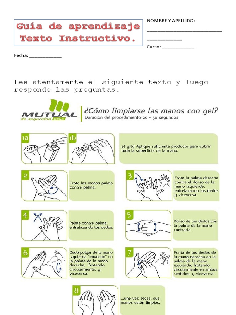 Texto Instructivo 2° Basico. | PDF