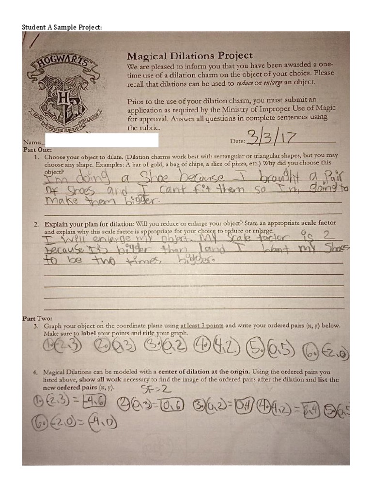 Johnson Dilation Project | PDF