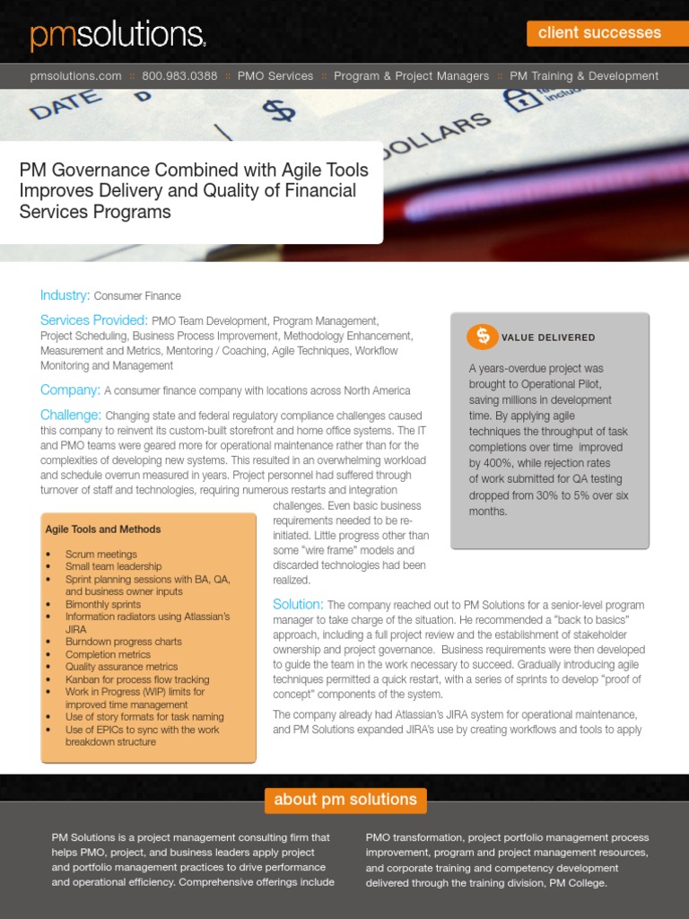 Agile PM Case Study | PDF | Agile Software Development | Quality Assurance