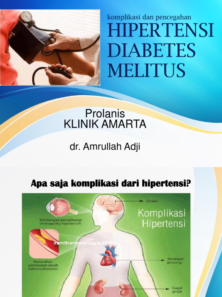 Komplikasi HT Dan DM | PDF