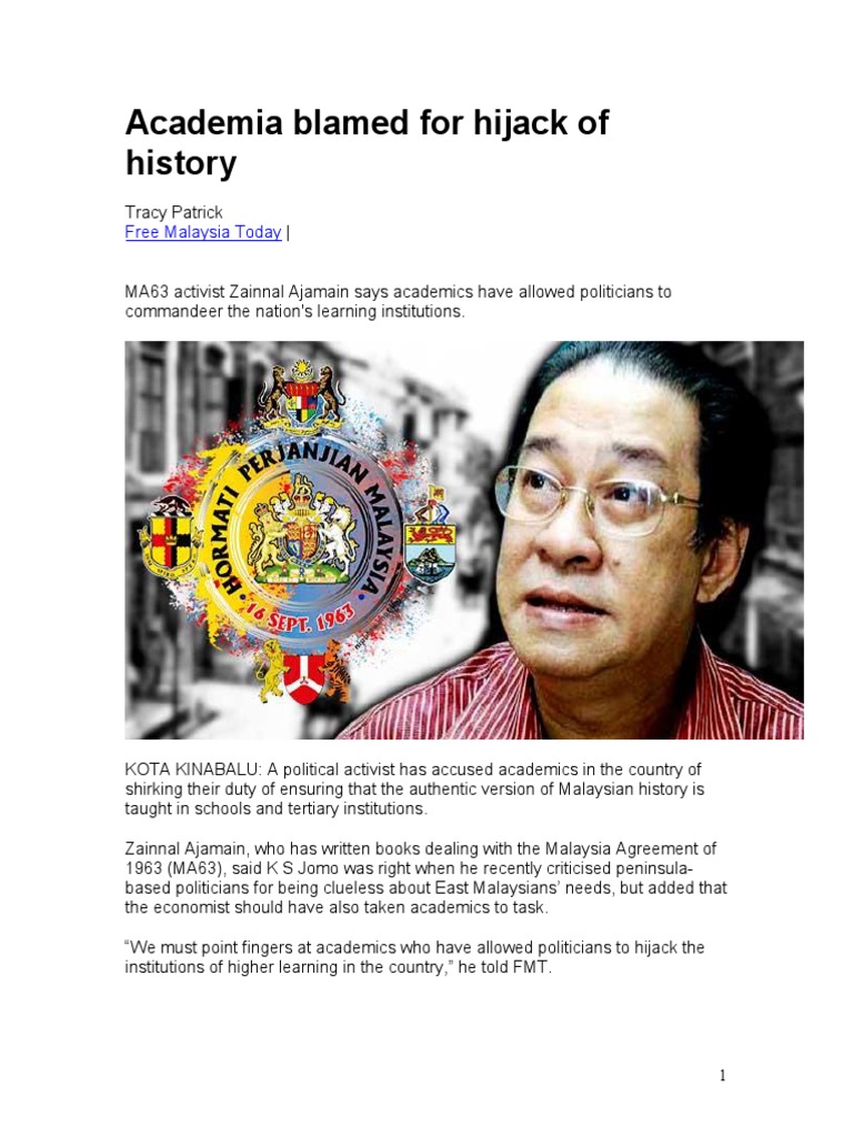 MA63: Addressing East Malaysian Rights | PDF | Malaysia | Sarawak