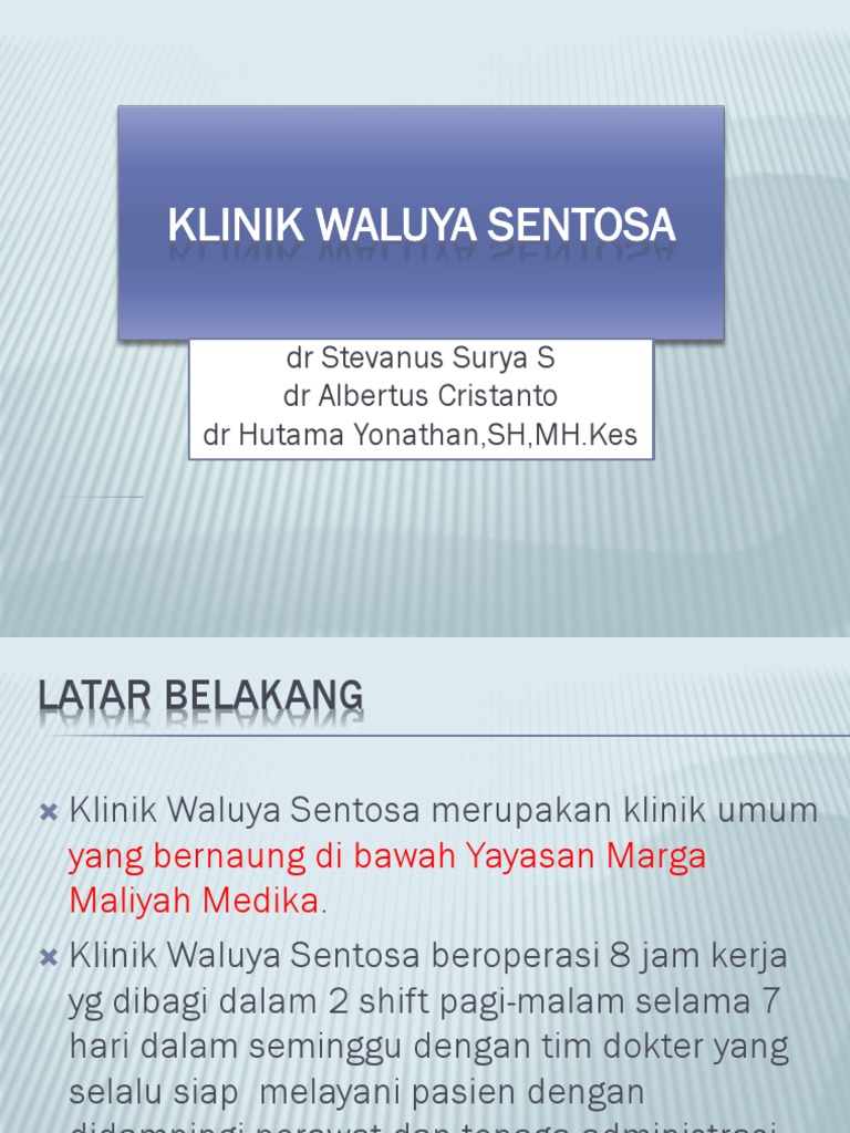 Presentasi Klinik | PDF
