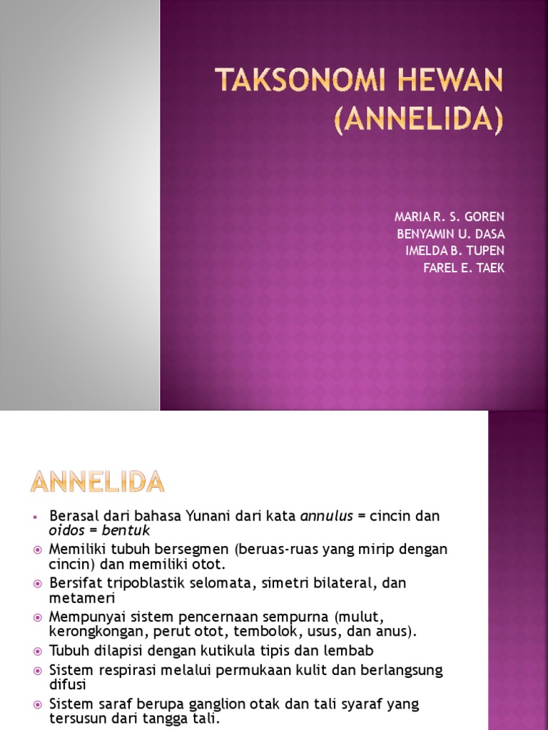 Taksonomi Hewan | PDF