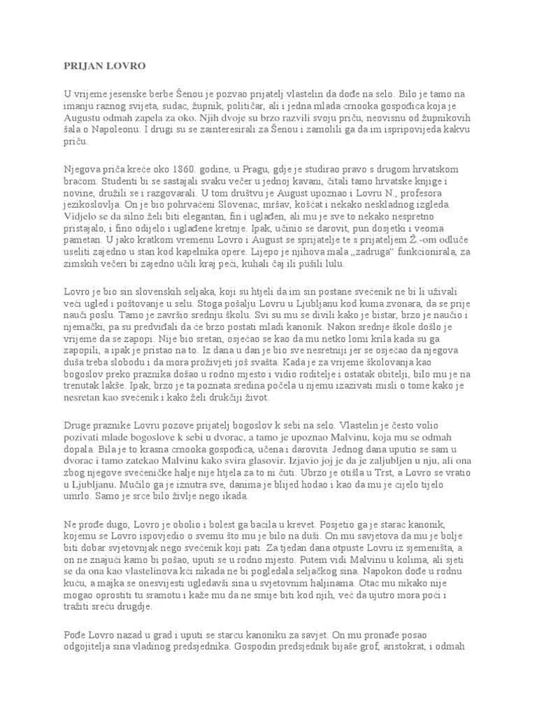 Prijan Lovro | PDF