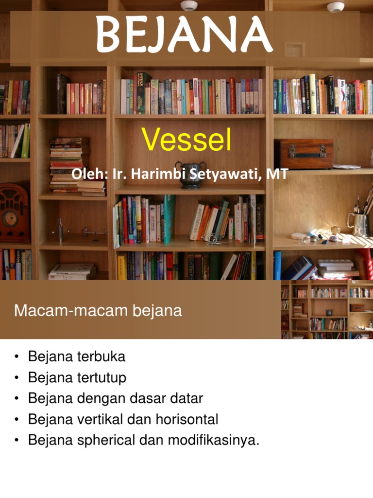 Bejana I | PDF