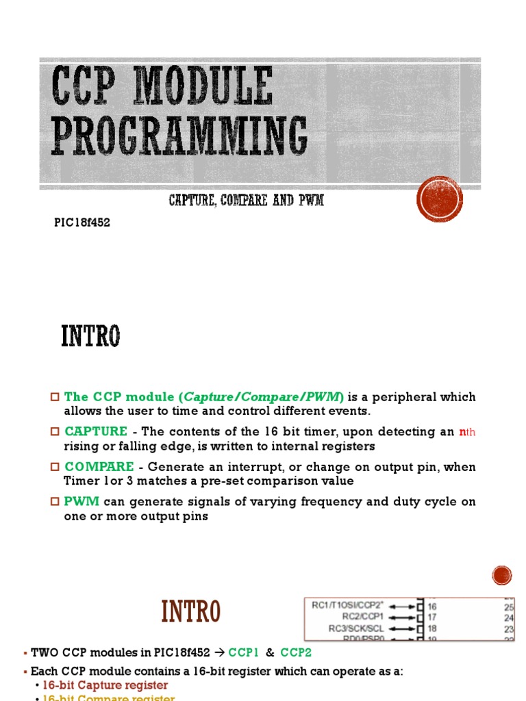 4 CCP Module | PDF | Electrical Engineering | Electronics