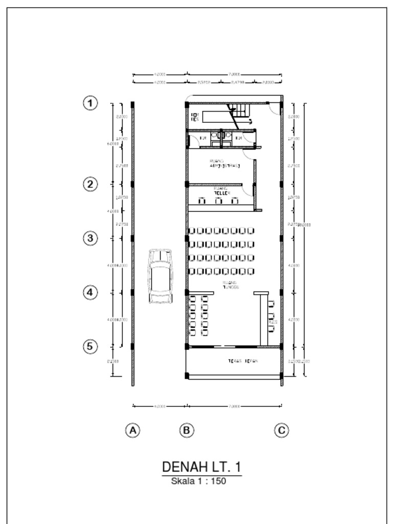 Denah Lt-1 | PDF