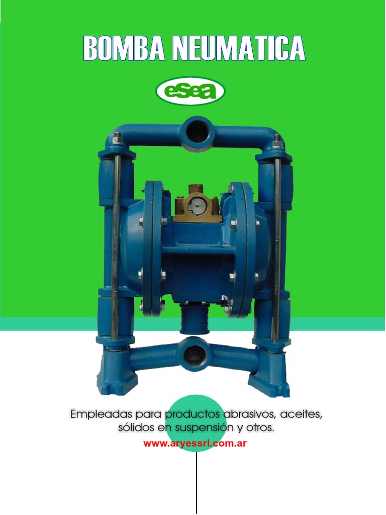Manual Bomba Neumatica PDF | PDF | Bomba | Tecnologías de gas