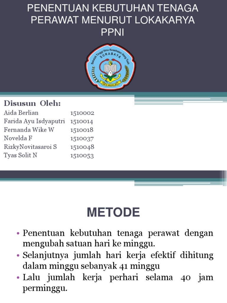 Metode Lokakarya Ppni | PDF