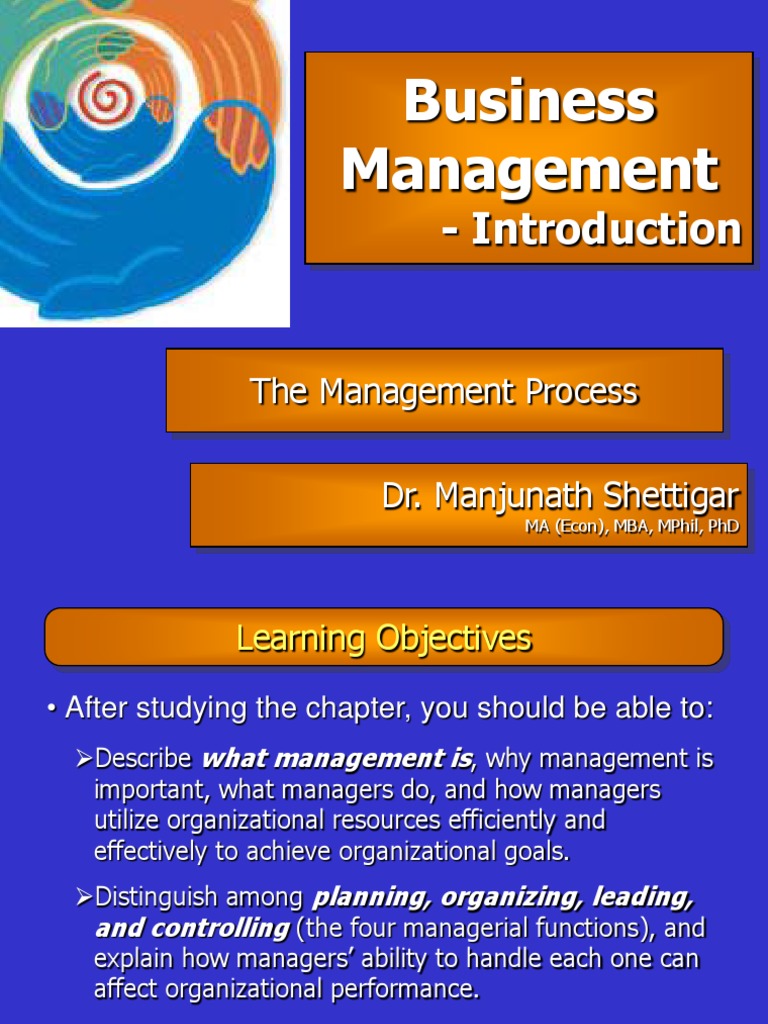 Introduction To Management | PDF | Goal | Competence (Human Resources)