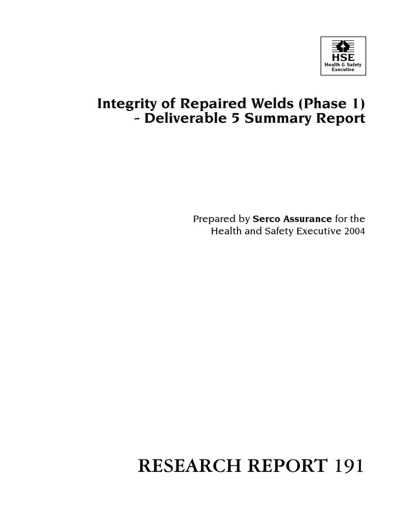 PD 5500 Weld Repair PDF | PDF | Fracture | Fatigue (Material)