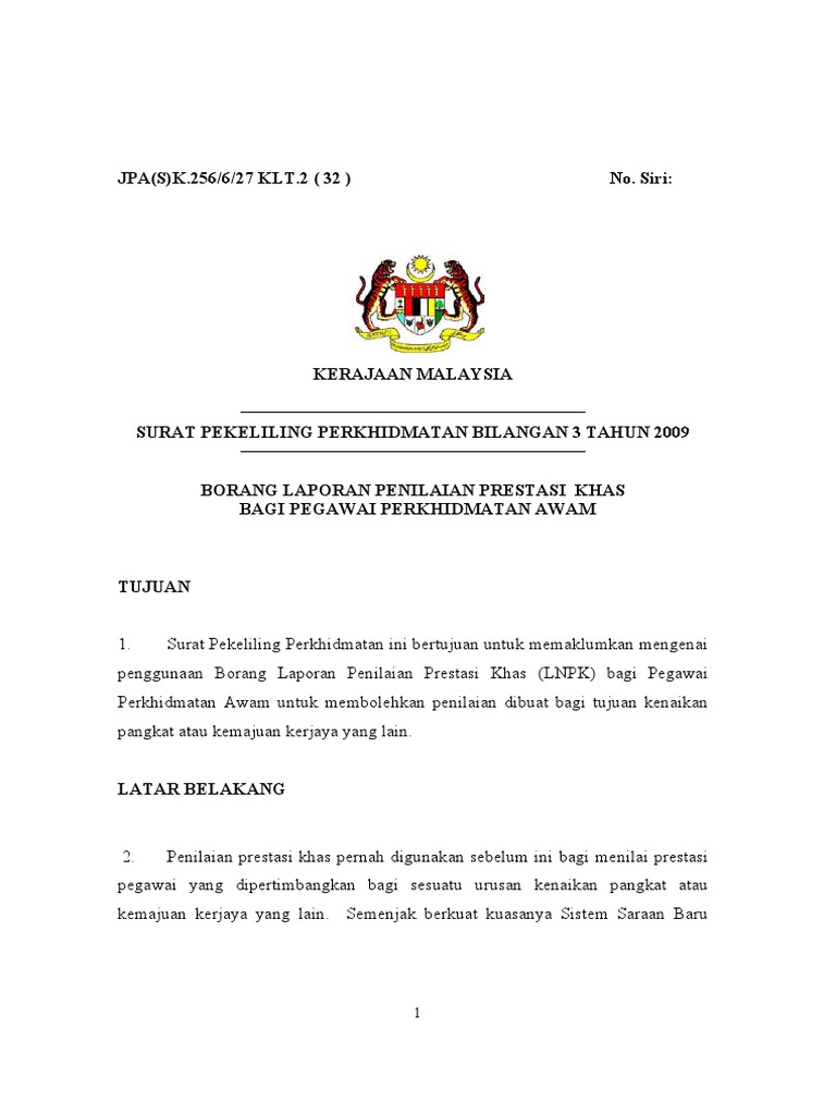 Borang LNPT PDF | PDF