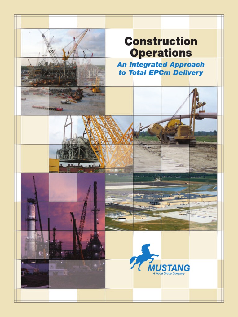 Construction Operations: An Integrated Approach To Total Epcm Delivery | PDF | Quality Assurance ...