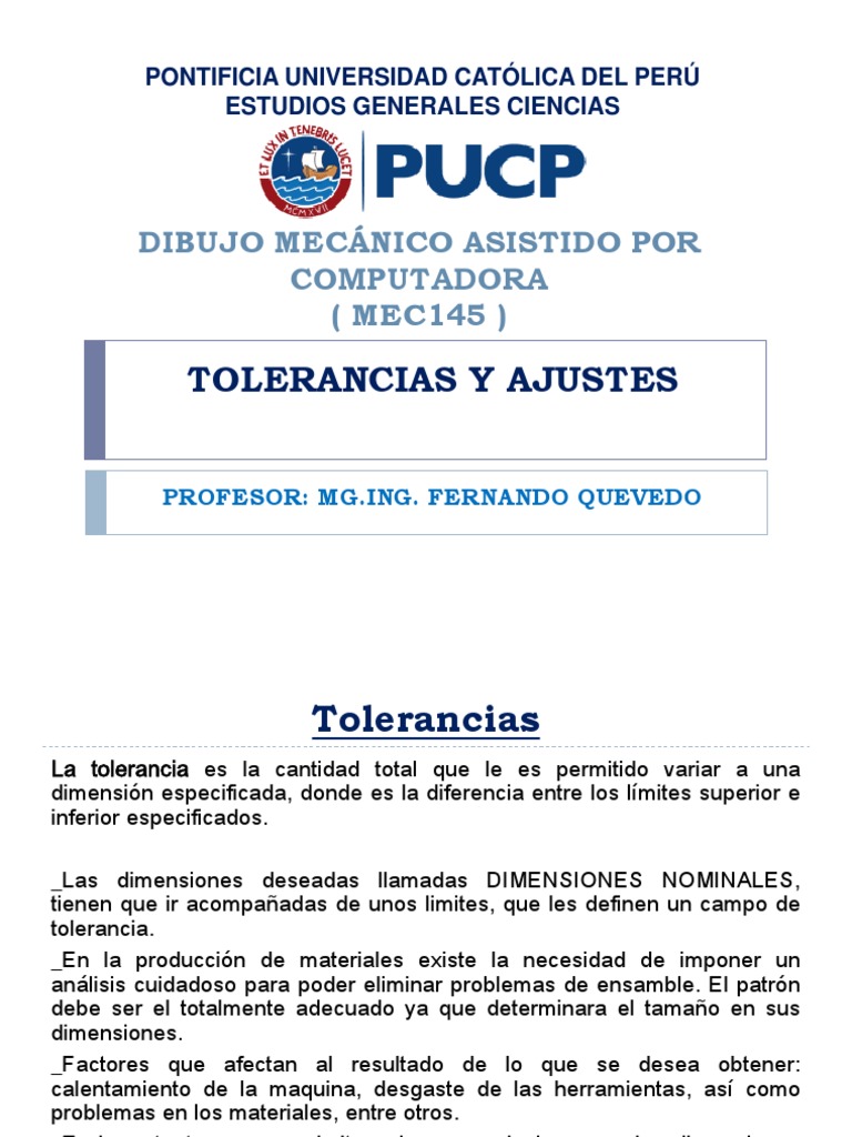 Tolerancias y Ajustes H6 en Mecánica | PDF | Tolerancia de ingeniería ...