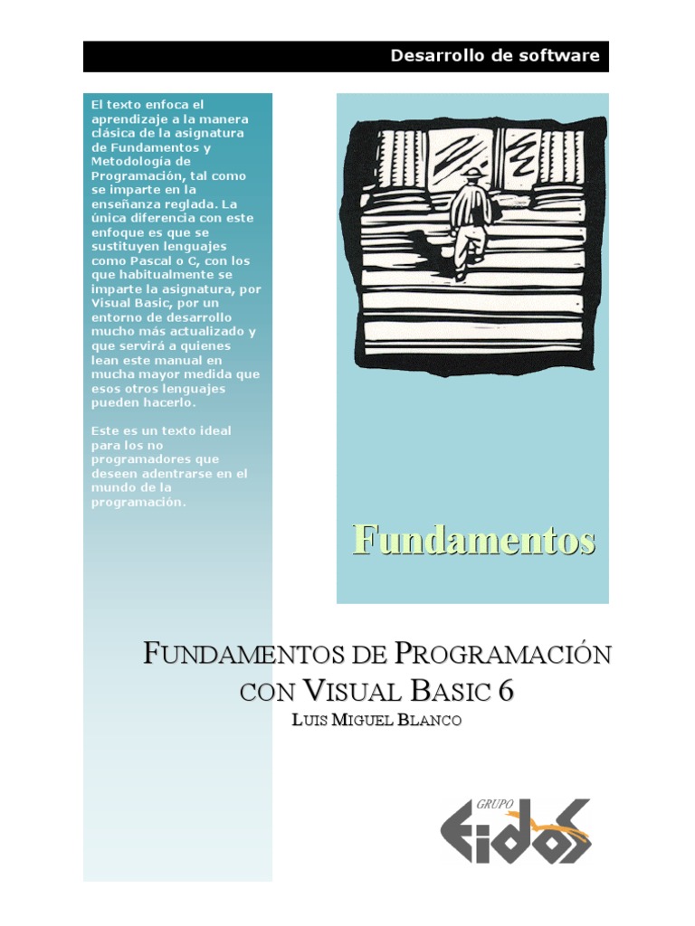 Fundamentos de Programacion Con Visual Basic 6 | PDF | Programación de computadoras | Active X ...