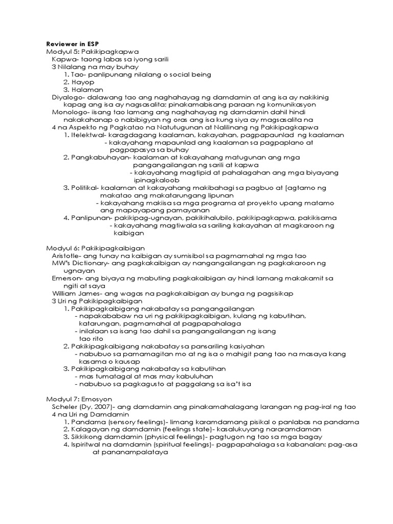 Reviewer in ESP | PDF