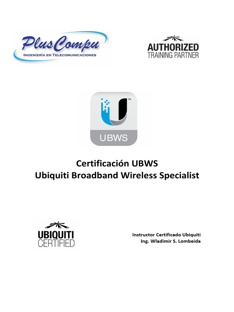 Contenido UBWS | PDF | Inalámbrico | Enrutador (Computación)