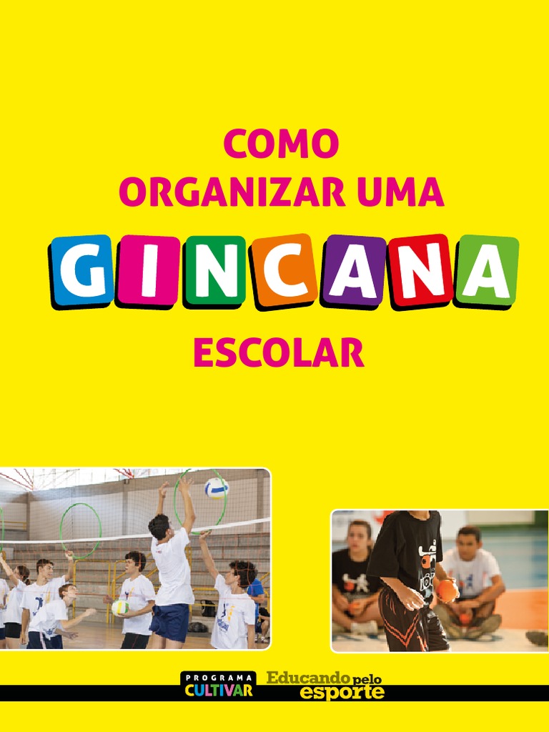 Como Organizar Uma Gincana | PDF | Planejamento | Tempo