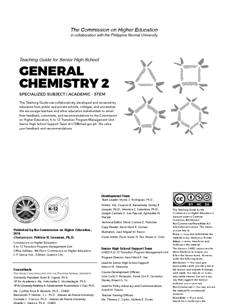 General Chemistry 2 | PDF | Intermolecular Force | Chemical Reactions