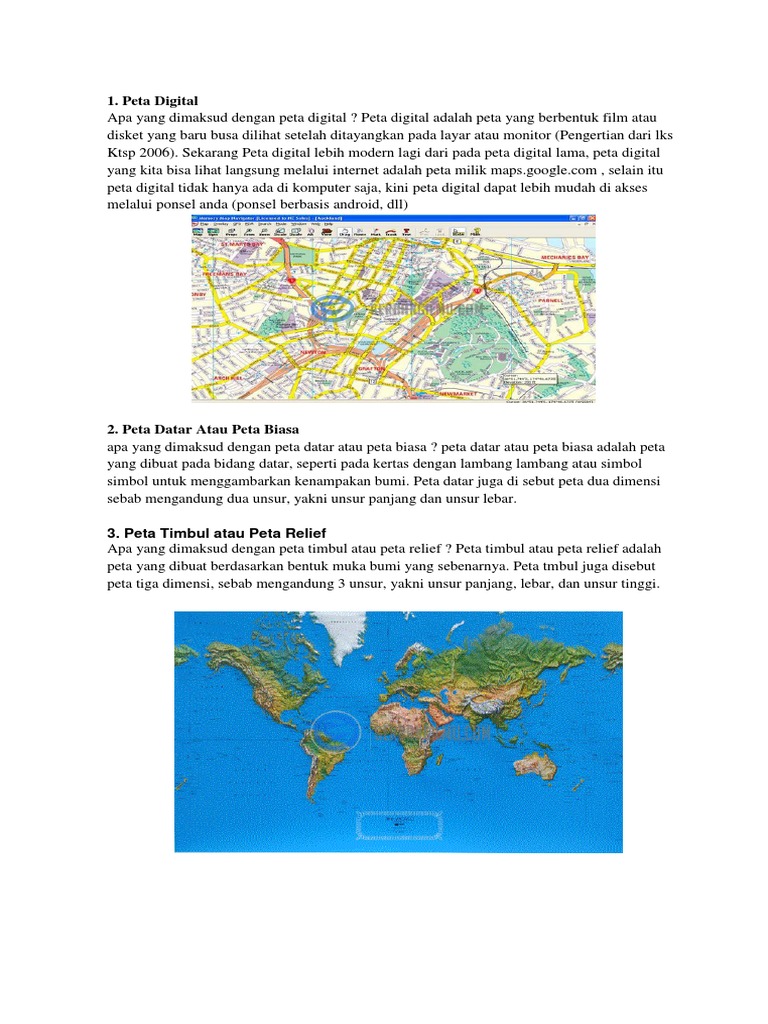 Macam Macam Peta | PDF