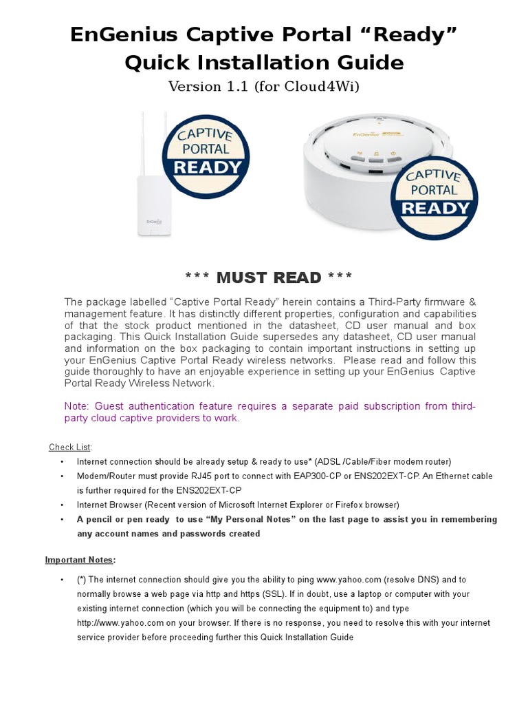 Quick Installation Guide | PDF | Wireless Lan | Computer Network