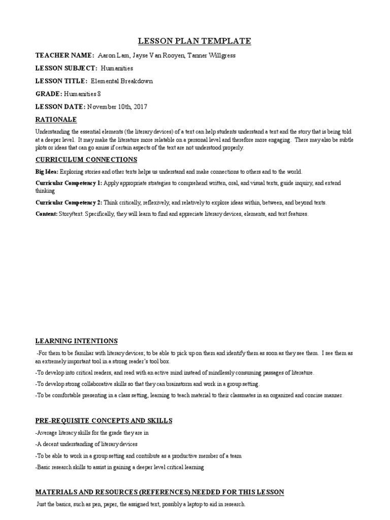 Elemental Breakdown | PDF